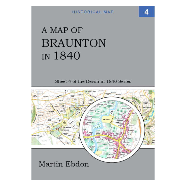 A Map of Braunton in 1840 – Martin Ebdon Maps